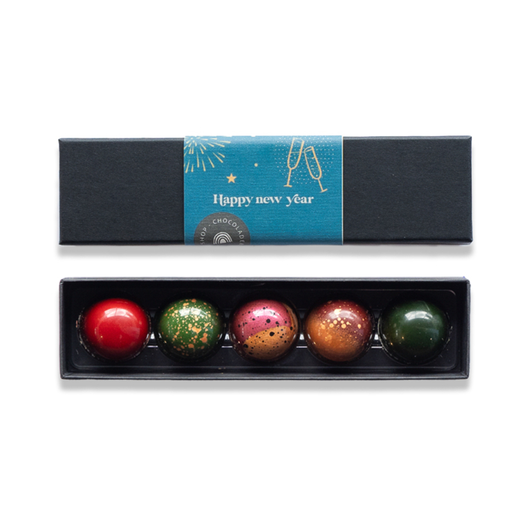 Nieuwjaarsbox | Origineel nieuwjaarscadeau | Chocoladebezorgd