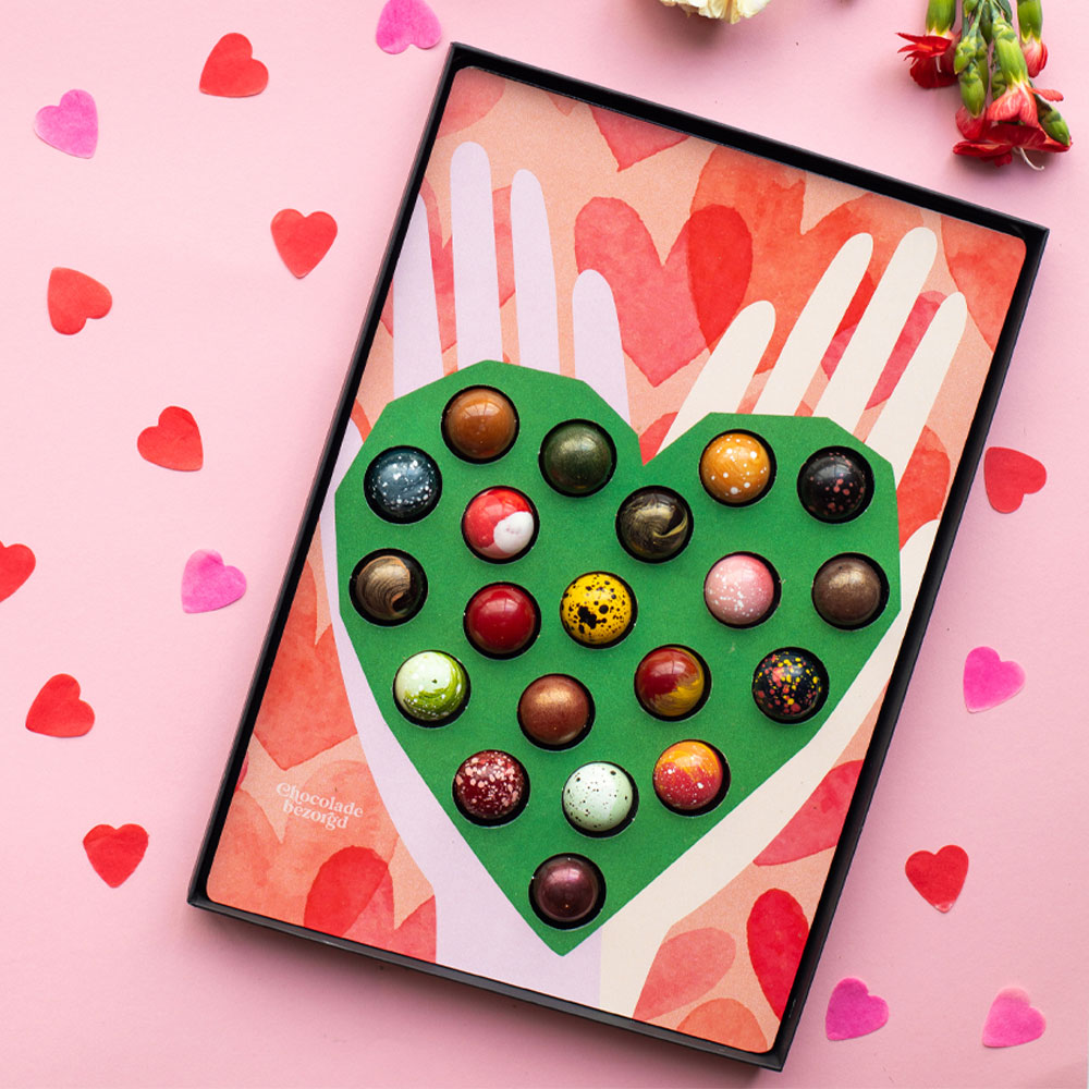 Valentijn voor collega's: cadeautips voor werkgevers | Chocoladebezorgd