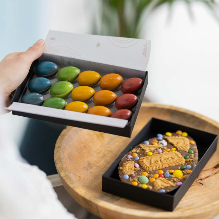 Bos bloemen van chocolade | Origineel én lekker! | Chocoladebezorgd.nl