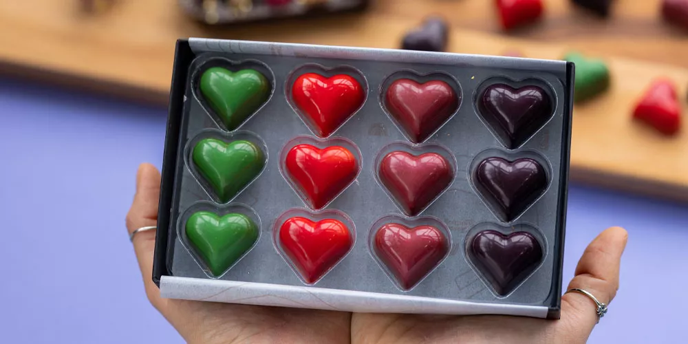 Valentijnsdag + chocolade = match | Chocoladebezorgd
