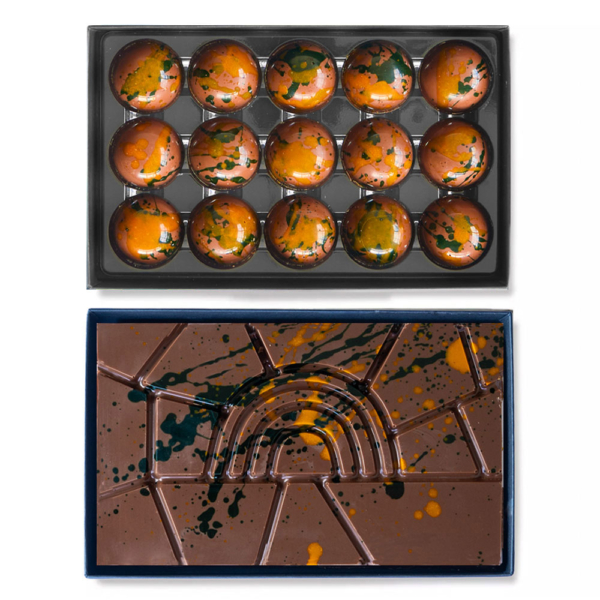 Barzz | Pistache Knafeh reep | by Chocoladebezorgd